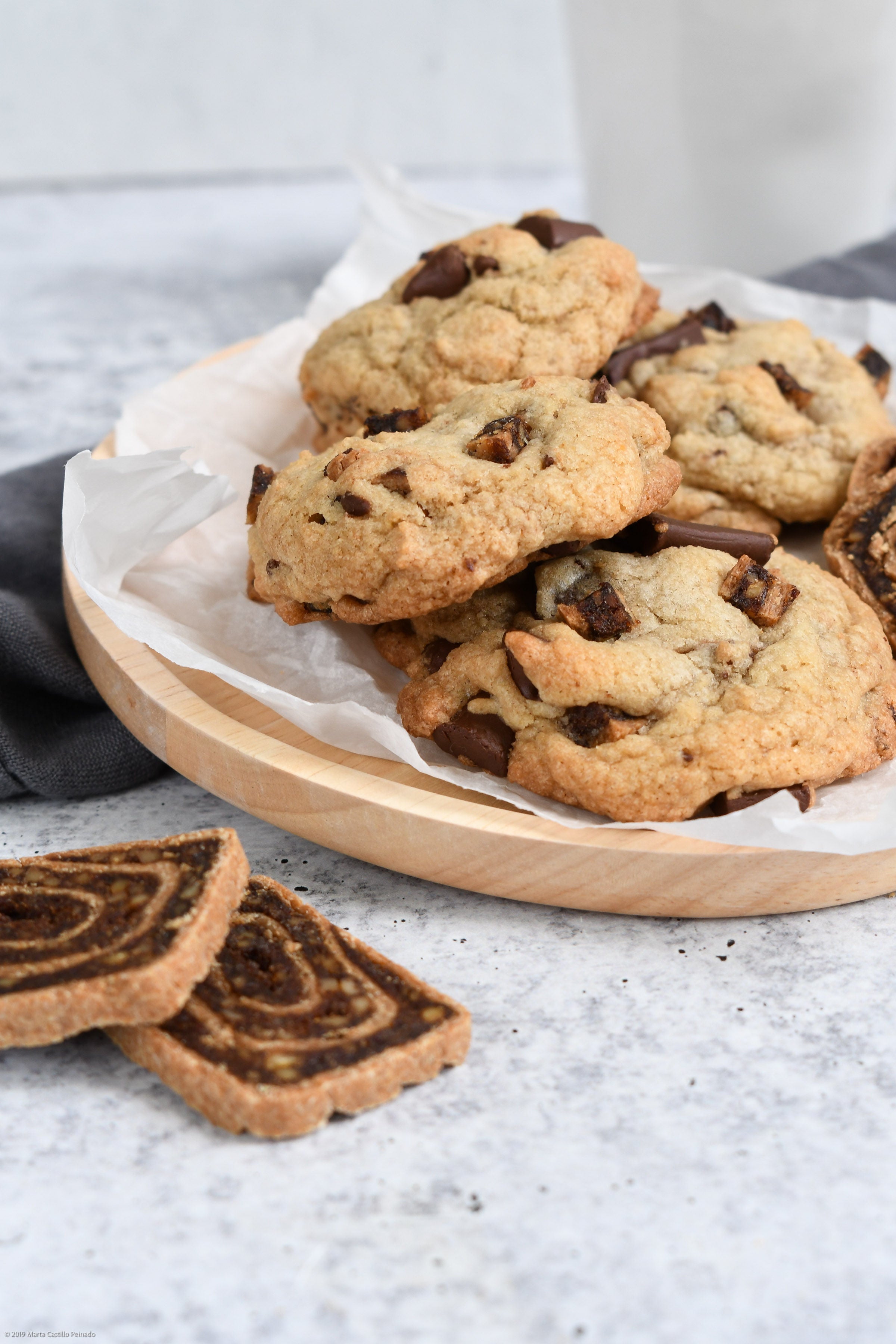 Chocolate Chip Cookies with Chunks of Date Swirls – Darious Snack Co